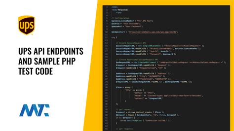 UPS API Endpoints And Sample PHP Test Code Martech Zone