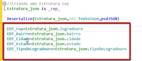 Windev Aulas Estudos E Desenvolvimento Aula WinDev Json Deserialise Cep
