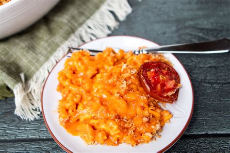 Tomato Macaroni And Cheese The Fancy Pants Kitchen