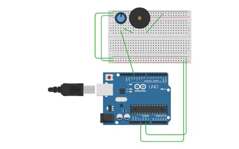 circuit design piezo buzzer tinkercad