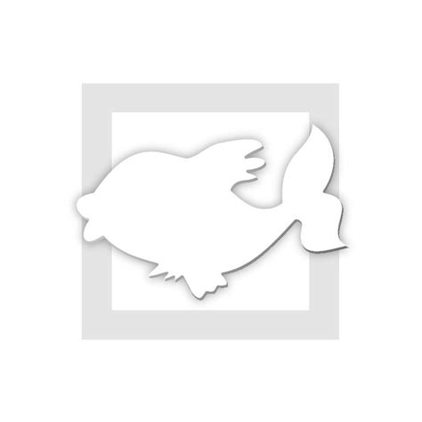 Poisson N°2 Polystyrene Pour Bonbons