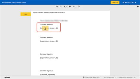 Signing Offer Letter Via Docusign Sensehq