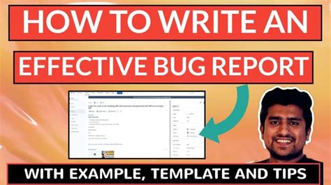 How To Write An Effective Bug Report With Example In JIRA