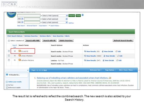 Support.ebsco.com CINAHL with Full Text Advanced Searching – Guided Style Tutorial. - ppt download