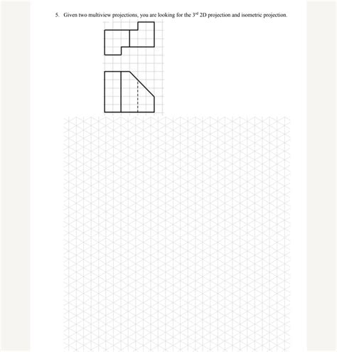 solved given two multiview projections you are looking for