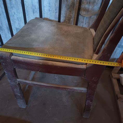 Крісло деревяне б у висота 91см ширина 46см глибина 52см 350 грн Меблі для вітальні Львів