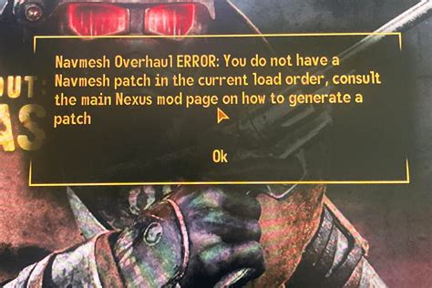 Fnv Whats Causing This Navmesh Error When I Start Up The Game R