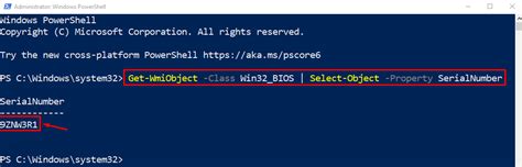 How To Get Your Computers Serial Number Using Powershell Liberian Geek