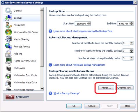 Windows Home Server Backup Status Stuck At 0 Super User