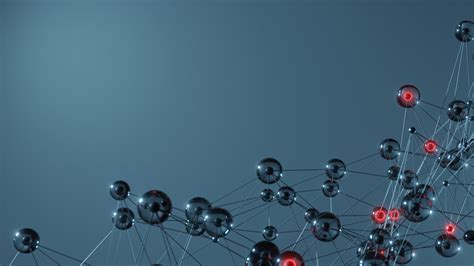 Scientific Background With Molecules Or Atoms Abstract Structure For Scientific Or Medical