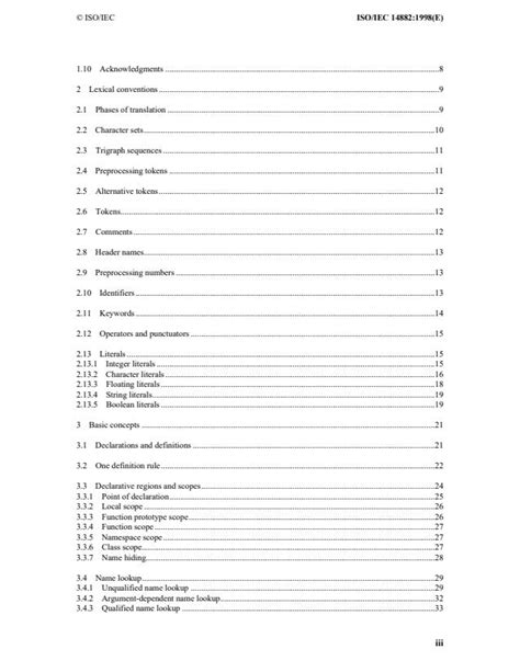 ISO IEC Programming Languages C