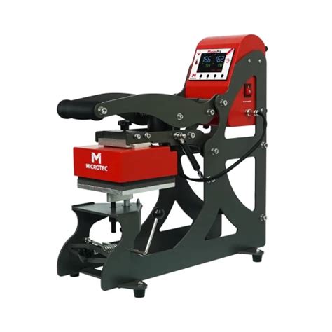 자동 릴리스 2 In 1 모자 열 프레스 머신 승화 및 Htv를위한 4 개의 교환 가능한 플랫 Nmax Microtec Heat Press Factory 소형 열