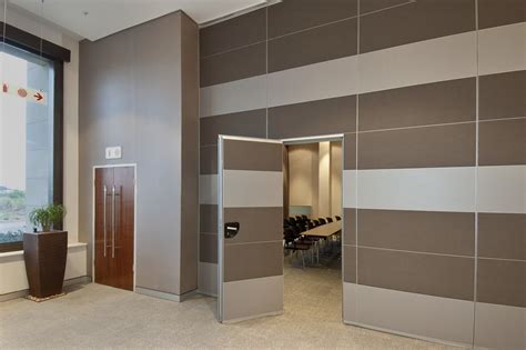 Retractable System Soundproof Sliding Partition Walls Operable Wall