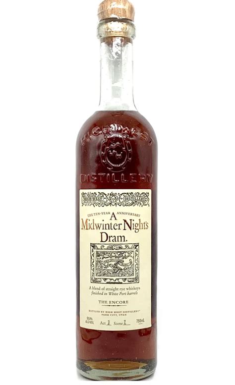 High West Midwinter Nights Dram The Encore Act 1 Scene 1