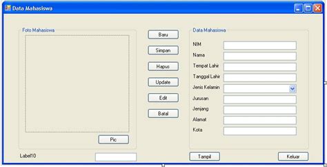 contoh koneksi vb ke database sql server