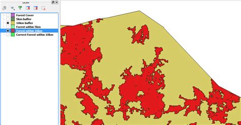 Qgis Clip Polygon Using Buffer Geographic Information Systems Stack Exchange