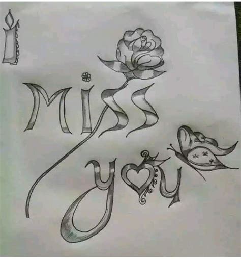 I Miss You Quotes Miss You Drawing Ideas Sweet Quotes For Girlfriend