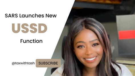 New Sars Ussd Function Launched Youtube