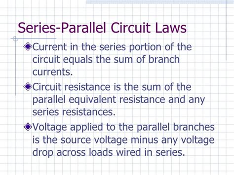 7260323 Ohms Law Series Parallel Circuit