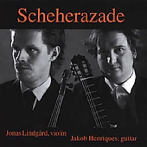 Dieupart Paganini Lindgard Henriques Scheherazade Arrangements