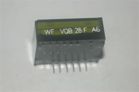 WF VQE F A Digit Segmented Greed Display Quantity