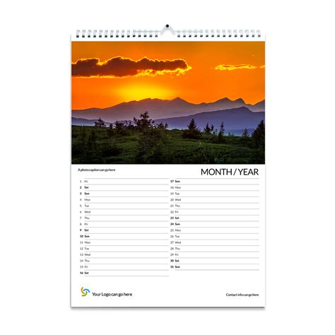 Wall Calendar Printing