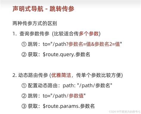 Vue2笔记40vuerouter声明式编程式导航以及跳转传参重定向vue2 编程式导航 Csdn博客