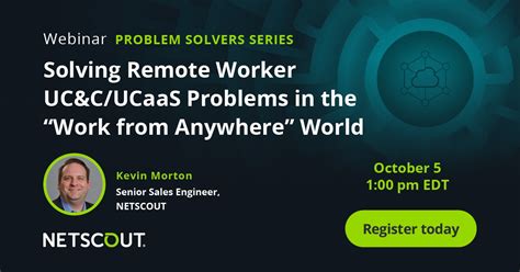 Vanessa Beach On Linkedin Solving Remote Worker Ucandc Ucaas Problems In The “work From Anywhere