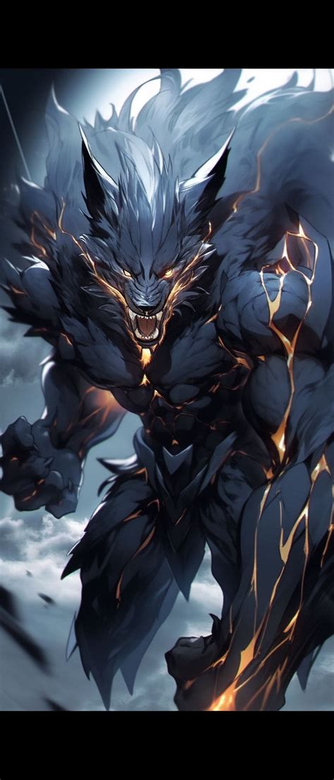 Warcraft Of World에 있는 핀 짐승 그림 늑대