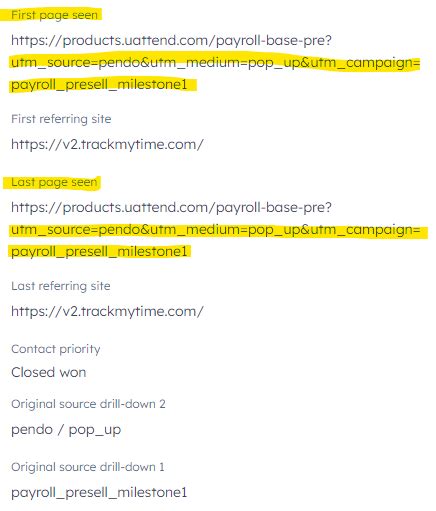 solved hubspot community utm parameters hubspot passing or not