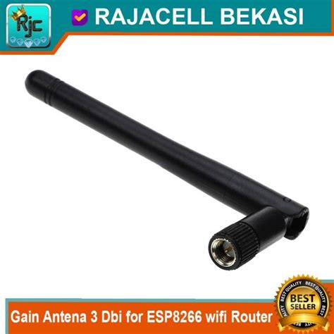 Gain Antena 3 Dbi For Esp8266 Wifi Router Ap Gsm Gprs Modem Ht Module