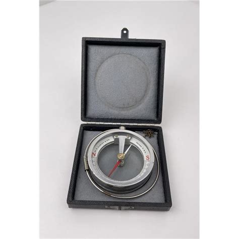 Vintage Ws Darley Dip Needle Surveying Compass