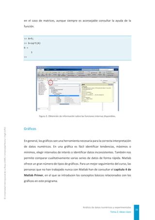Tema2 Fundamentos De Matlab PDF Programming Languages Computing