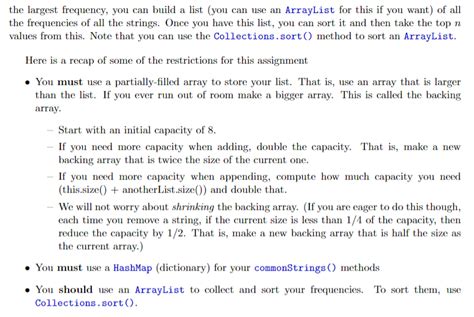 Solved A String List In This Problem You Will Implement A Chegg