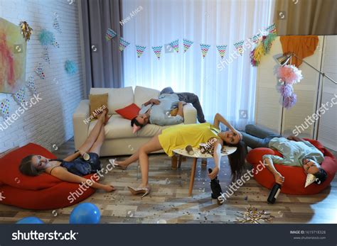 Drunk Girl Sleeping In Table Over 303 Royalty Free Licensable Stock