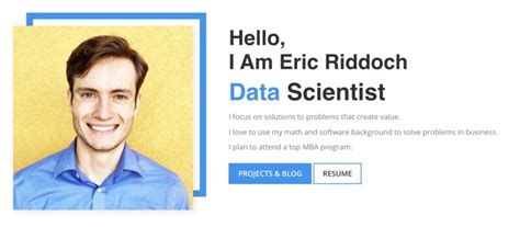 🎧 eric riddoch on linkedin i redid my personal website this weekend