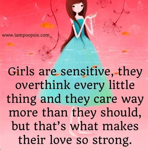 Sensitive Girl Quotes