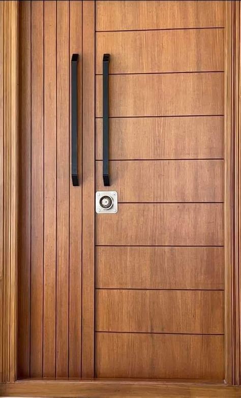 Latest Modern Entrance Door Design Wooden Main Two Door Design