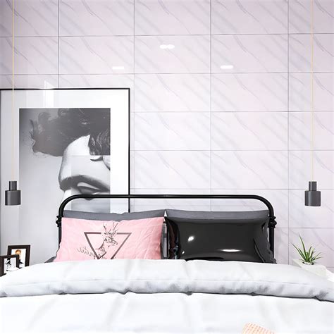 Modern Peel And Stick Backsplash Wall Tile Rectangular Peel And Stick