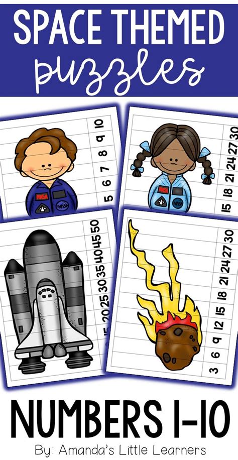 Skip Counting Number Puzzles Space Skip Counting Number Number Puzzles Space Activities