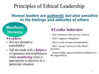 Ethical Leadership In Nursing And Healthcare Pptx