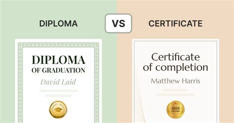 Certificate Vs Diploma Whats The Difference