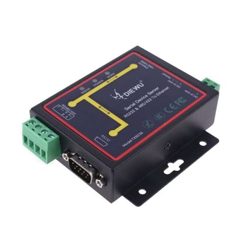 Jual 3c Adapter Konverter Tcp Udp Serial Ethernet Rj45 Ke Rs232