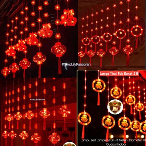 Jual Lampu Tirai Imlek Fuk Lampu Led Tirai Fuk Lampu Kelap Kelip Imlek Led New Led Lights