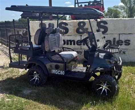Ir Brand Irgc80 4 Seater 60v Electric Golf Cart Sands Equipment Sales