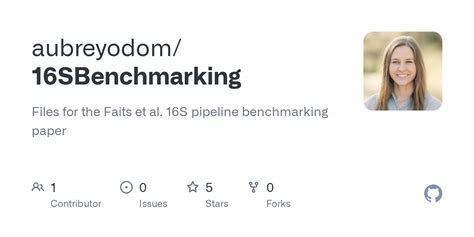 Github Aubreyodom 16sbenchmarking Files For The Faits Et Al 16s Pipeline Benchmarking Paper