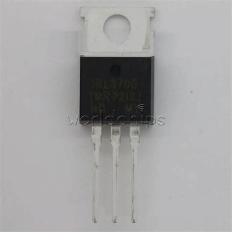 5PCS 3705 IRL3705 MOSFET N CH 55V 75A TO 220AB-in Integrated Circuits ...