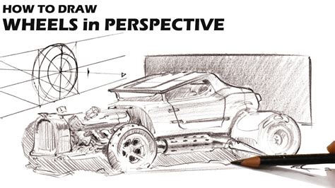 Drawing Wheels In Perspective At George Maple Blog