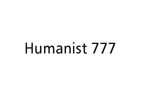 Humanist 777 Font Free Download Fonty Fonts