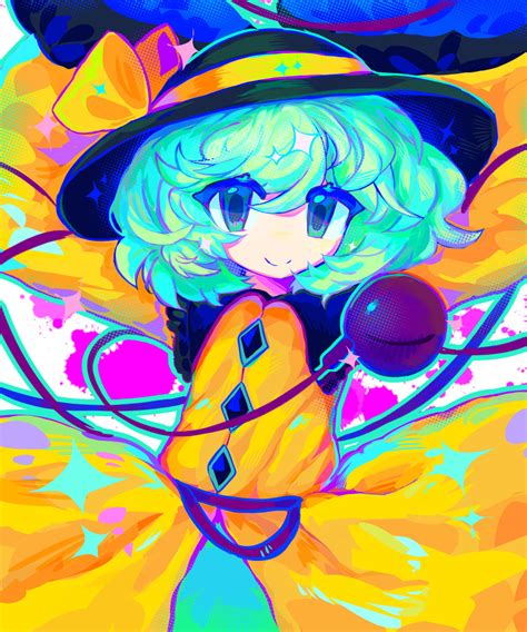 Wanqian Kui Xin Komeiji Koishi Touhou Absurdres Highres 1girl